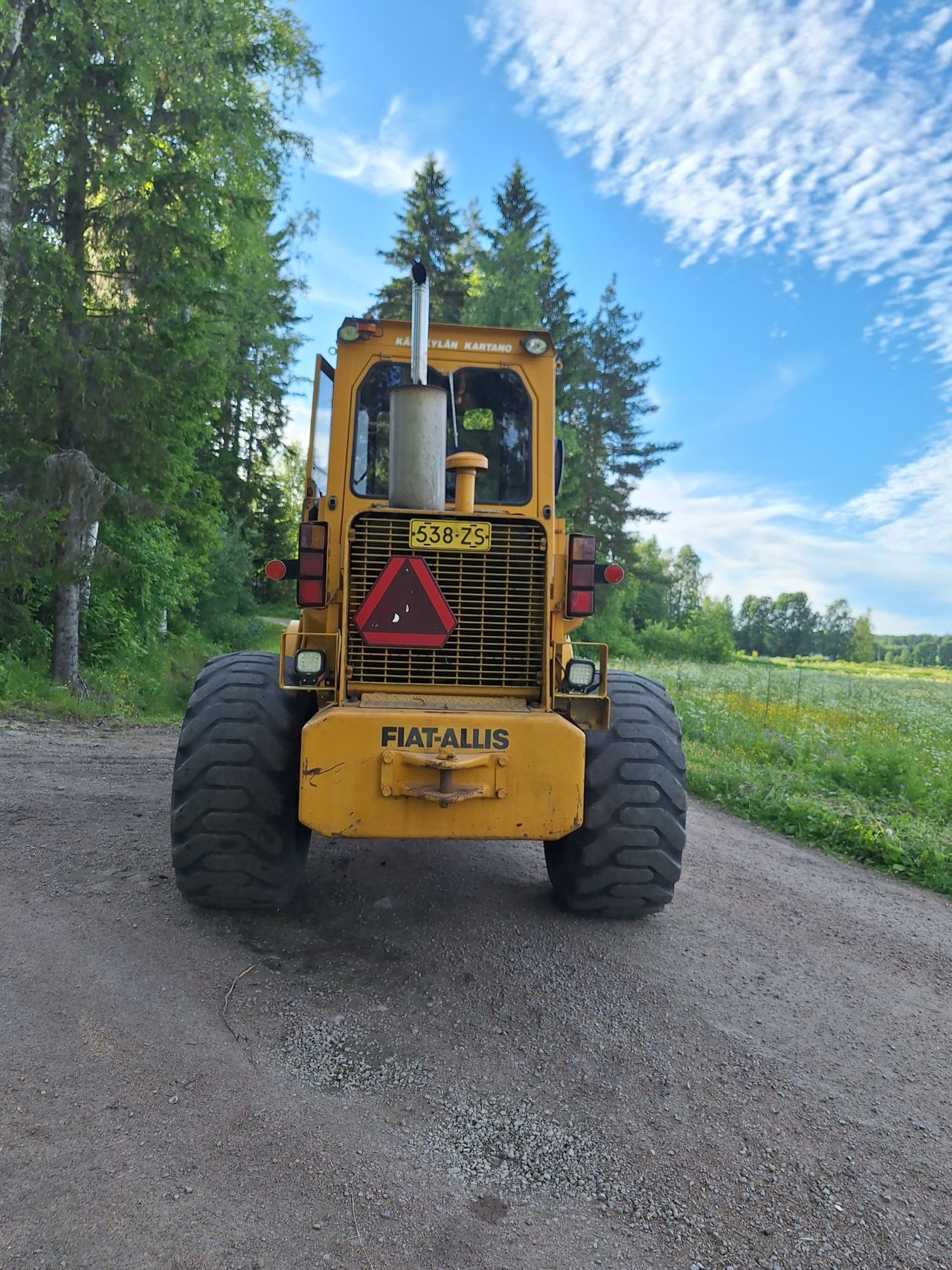 Fiat allis 605B – Duunikone